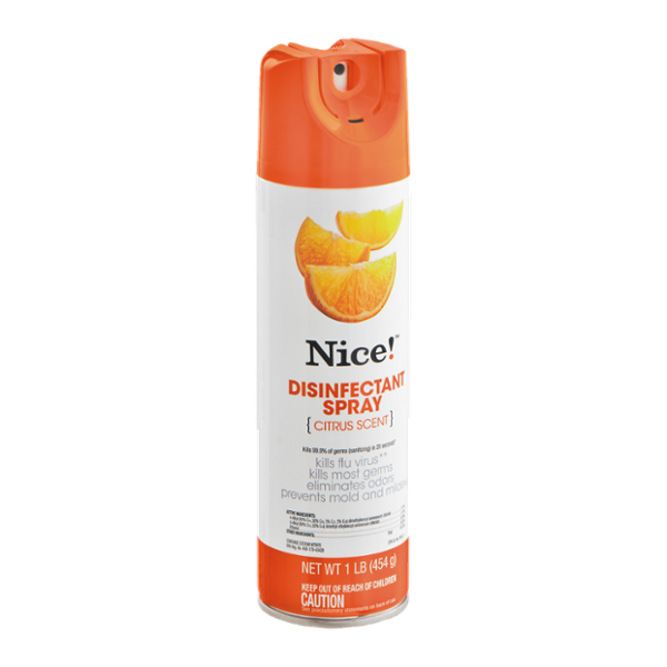Nice! Disinfectant Spray Citrus Reviews 2019