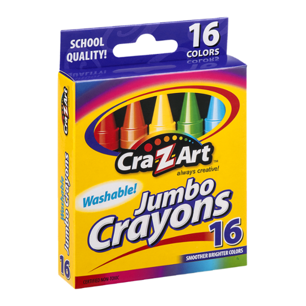 Cra-Z-Art Jumbo Crayons - 16 CT Reviews 2019