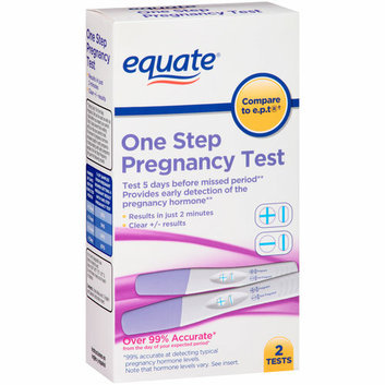 Equate One Step Pregnancy Test Reviews 2019