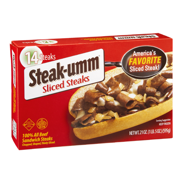 Steak-Umm Steaks Sliced - 14 CT Reviews 2019