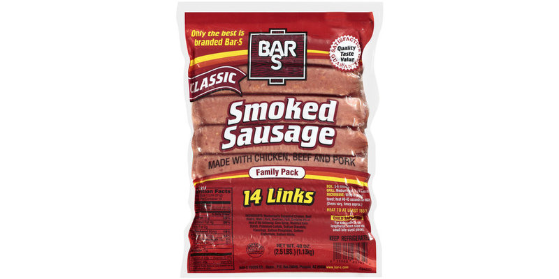 Bar-S Classic Smoked Sausage, 14ct Reviews 2019