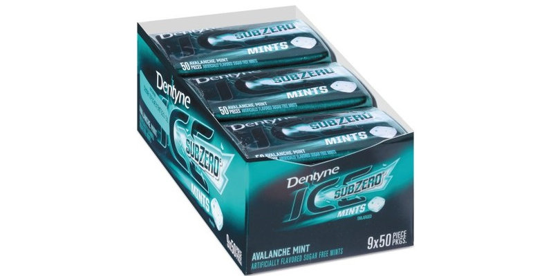 Dentyne Ice Sub Zero Avalanche Gum Mint Sugar Free Reviews 2019