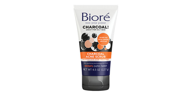 Bioré Charcoal Acne Scrub Reviews 2019