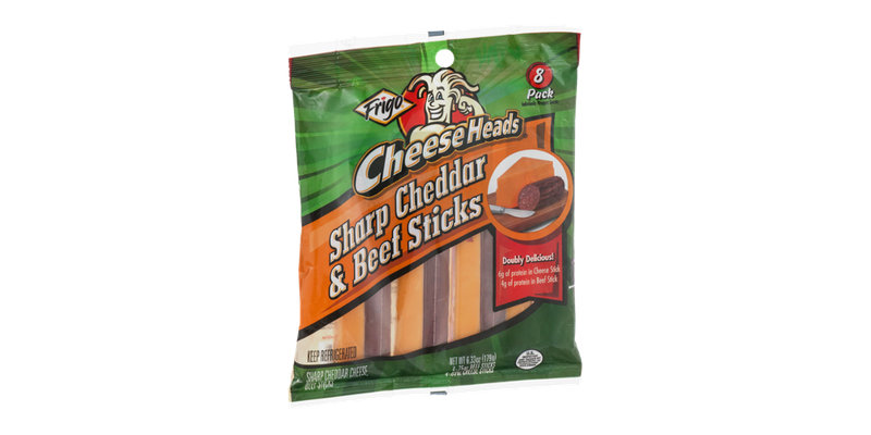 Frigo Cheese Heads Sharp Cheddar & Beef Sticks Reviews 2019