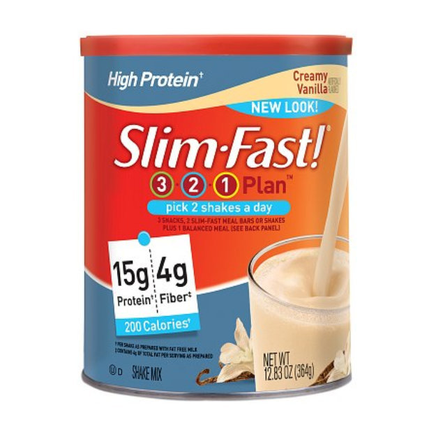 SlimFast 3.2.1 Plan High Protein Creamy Vanilla Shakes Reviews 2019