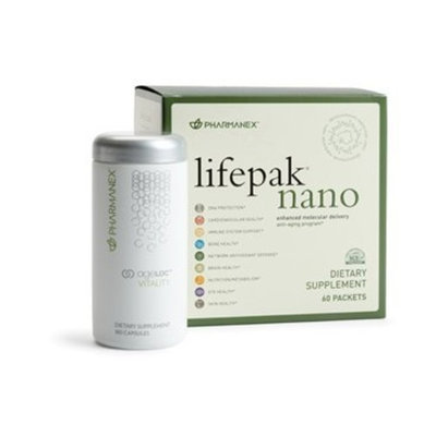 Nu Skin NuSkin Pharmanex LifePak Nano + ageLOC Vitality (1 each ...