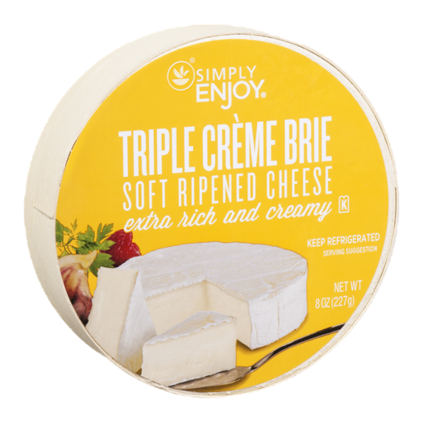 Simply Enjoy Soft Ripened Cheese Triple Creme Brie Reviews 2019