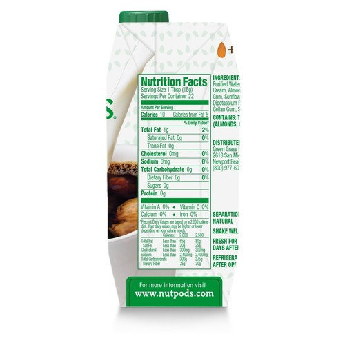 nutpods Unsweetened Dairy-Free Creamer Reviews 2019