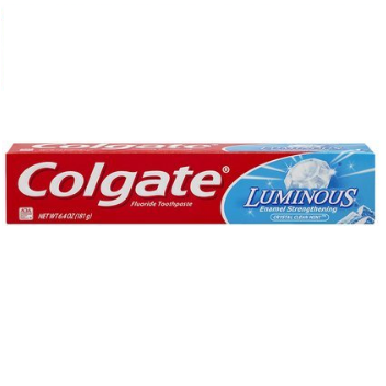 Colgate® LUMINOUS Enamel Strengthening Toothpaste Crystal Clean Mint ...