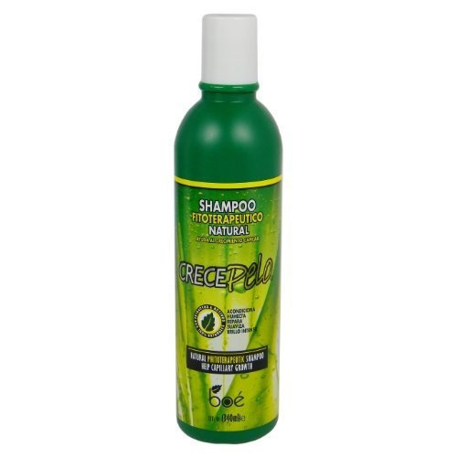 BOE Crece Pelo Shampoo Fitoterapeutico Natural (Natural Phitoterapeutic ...