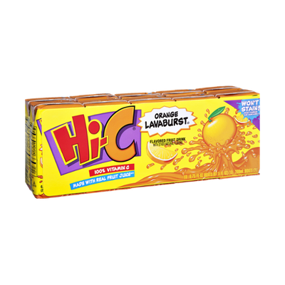 Hi-C Orange Lavaburst Fruit Juice Boxes- 10 PK Reviews 2019