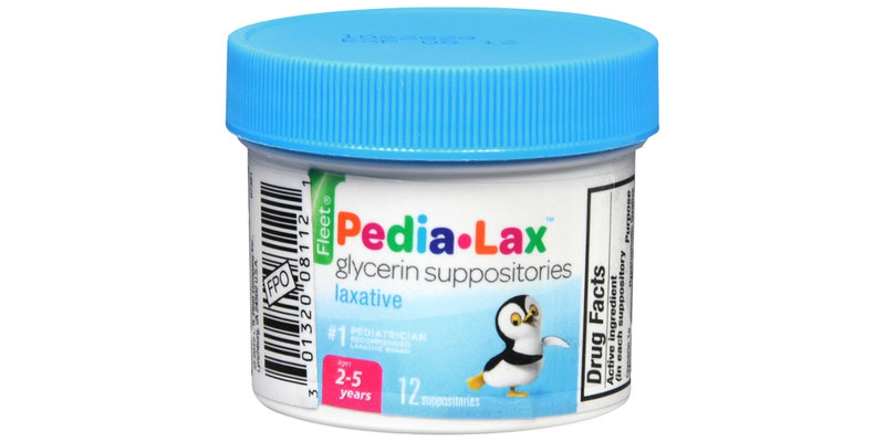 FLEET PEDIA-LAX GLYCERIN SUPPOSITORIES CHILDREN 12'S Reviews 2019