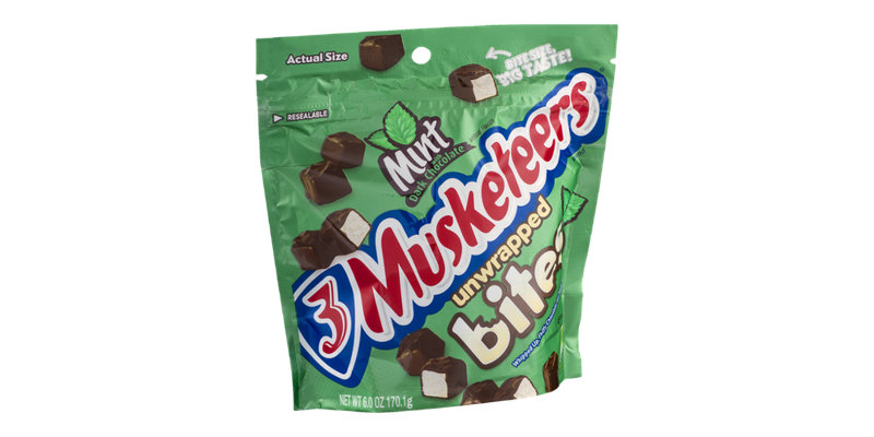 3 Musketeers Unwrapped Bites Mint With Dark Chocolate Reviews 2019