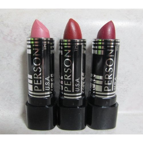 PERSONI Lipstick Set Matte #178 New Burgundy #125 Snow #75 Purple Grape ...