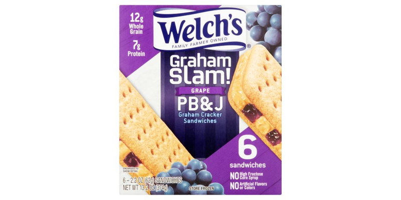 Welch's® Graham Slam PB & J Cracker Sandwiches Reviews 2019