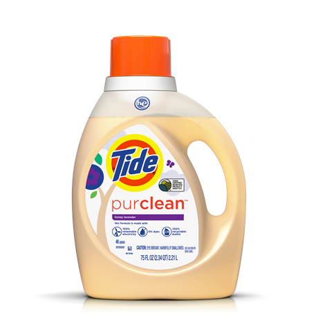 Tide purclean™ Honey Lavender Liquid Laundry Detergent Reviews 2019