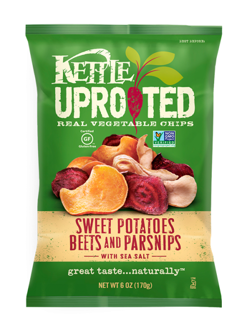 Kettle Brand® Uprooted Sweet Potato, Beets & Parsnips Vegetable Chips ...
