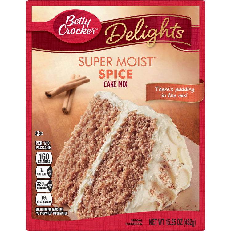 Betty Crocker Super Moist Spice Cake Mix, 15.25 oz Reviews 2019