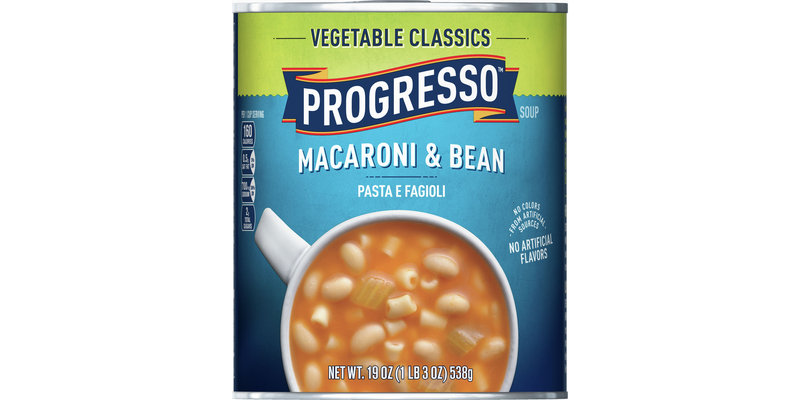 Progresso Vegetable Classics Macaroni and Bean Soup, 19 oz Reviews 2019
