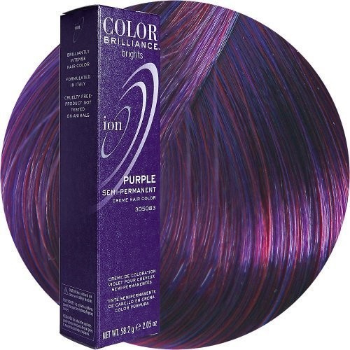 Ion purple hair dye store