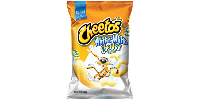 CHEETOS® Winter White Cheddar Flavored Puffs Cheese Flavored Snacks ...