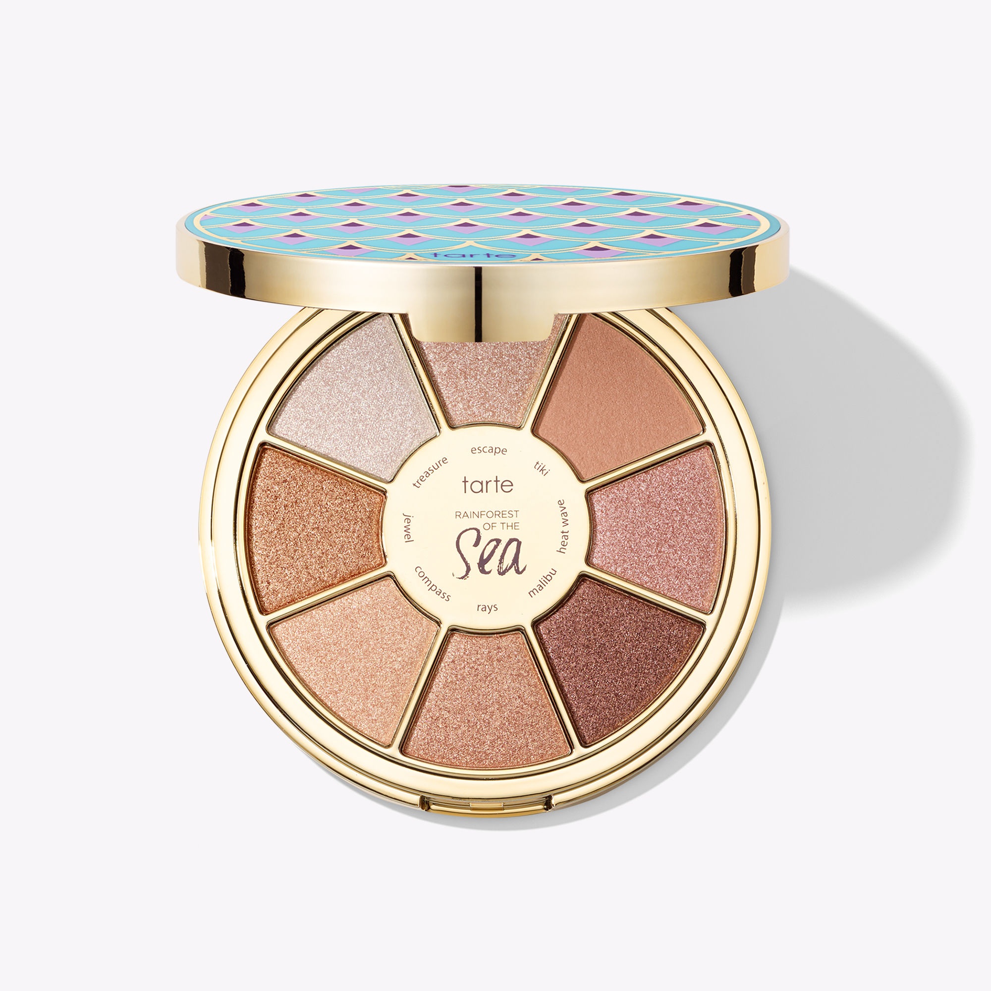 tarte Rainforest of the Sea highlighting eyeshadow palette vol. III