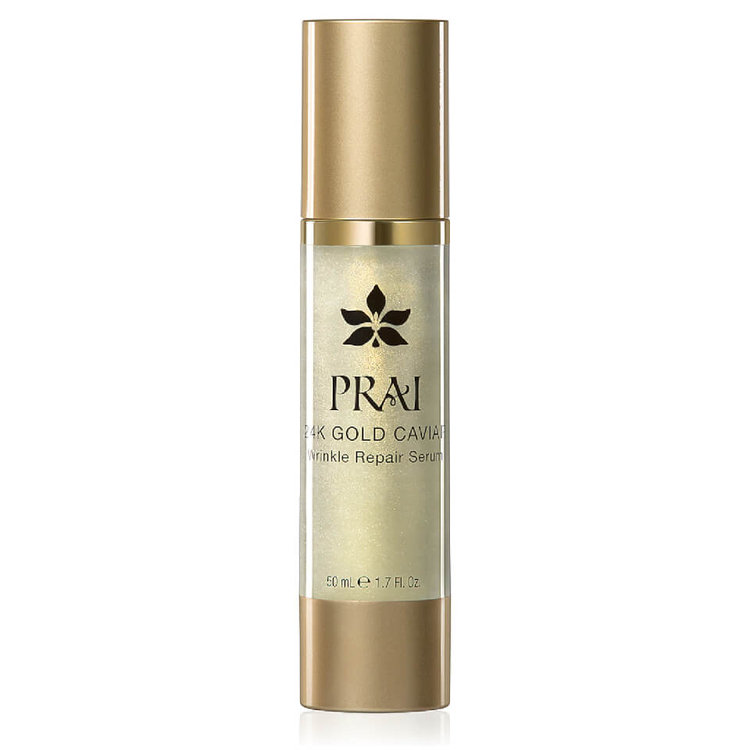 PRAI 24K GOLD CAVIAR Wrinkle Repair Serum 50ml Reviews 2019