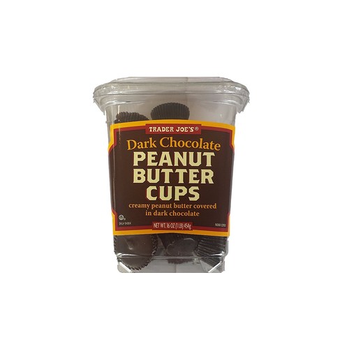 Trader Joe s Dark Chocolate Peanut Butter Cups 16 oz