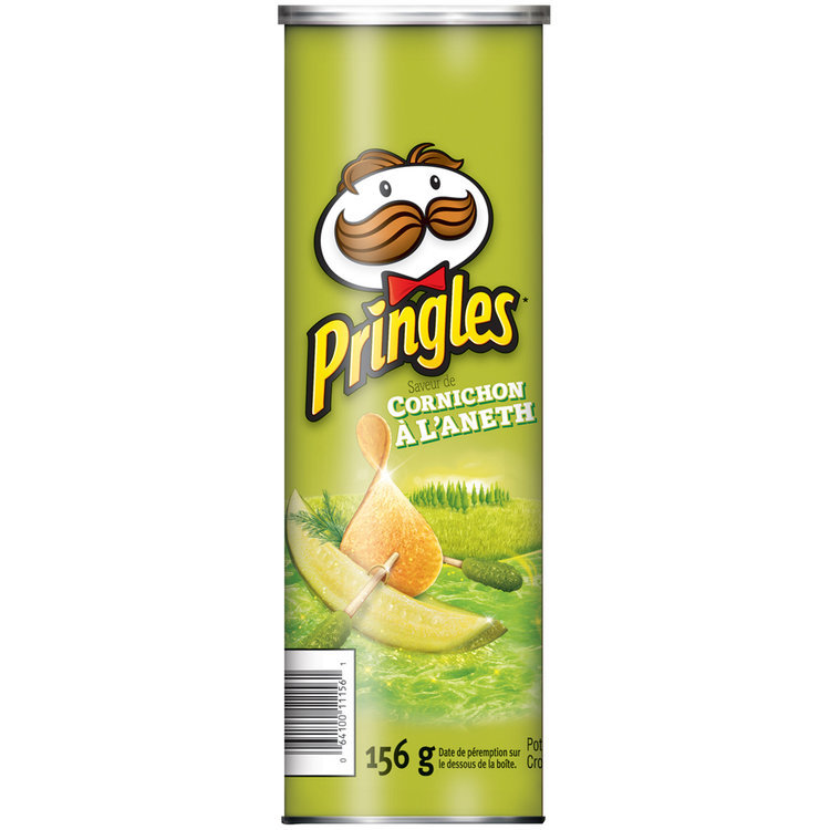Pringles® Dill Pickle Flavour Potato Chips Reviews 2019