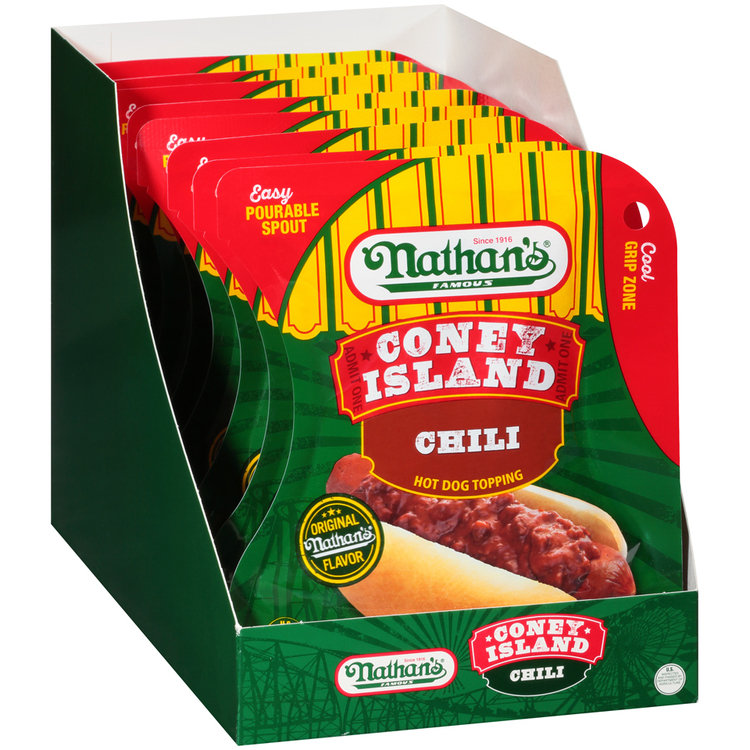 Nathan's® Famous Coney Island Chili Hot Dog Topping Reviews 2019