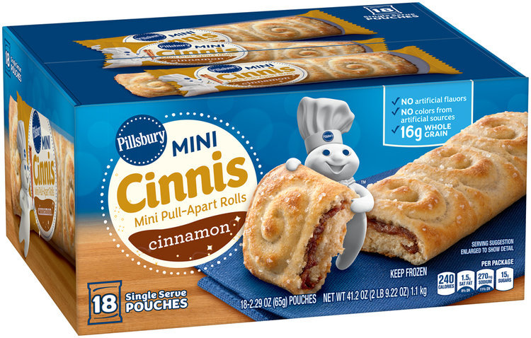 Pillsbury Mini Cinnis Cinnamon Mini Pull-Apart Rolls Reviews 2019