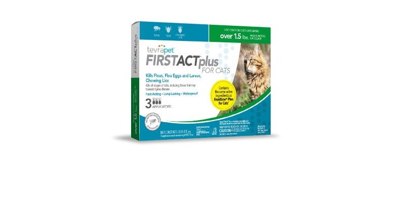 Tevra Pet TevraPet FirstAct Plus for Cats, 3 Doses Reviews 2019