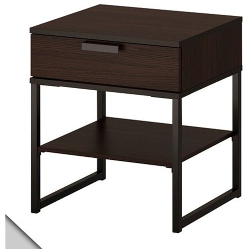 ikea bedside table black