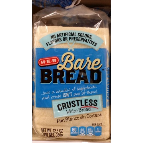 bread crustless