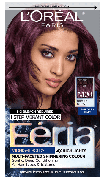 dark purple loreal