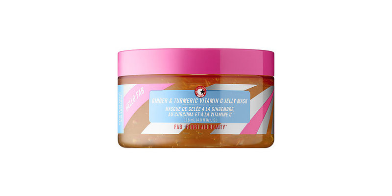 FIRST AID BEAUTY Hello FAB Ginger & Turmeric Vitamin C Jelly Mask ...