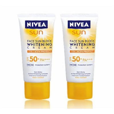 NIVEA Sun Block Face Whitening Cream Reviews 2019