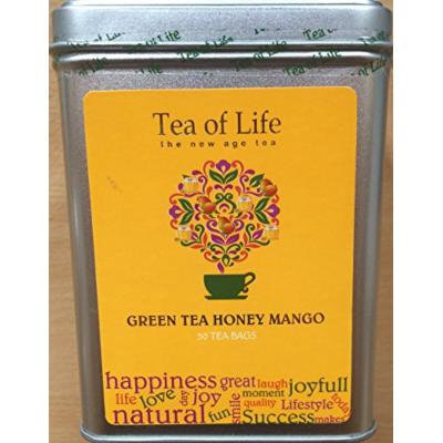 Tea of Life Green Tea Honey Mango - 50 Tea Bags Reviews 2020