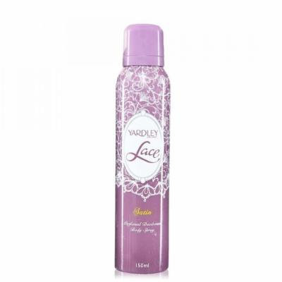 Yardley London Perfumed Deodorant Body Spray Lace Satin 150ml Reviews 2019