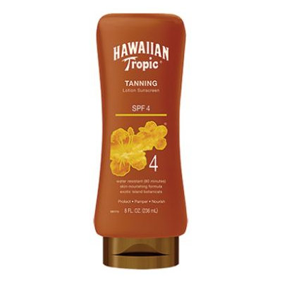 Hawaiian Tropic® Tanning Lotion Sunscreen SPF 4 Reviews 2019