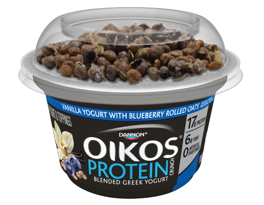 DANNON® OIKOS® PROTEIN CRUNCH GREEK YOGURT VANILLA YOGURT WITH ...