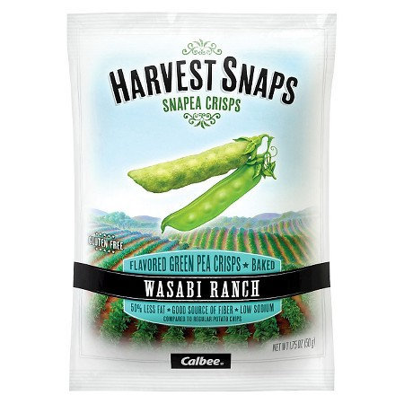 Calbee Harvest Snaps Wasabi Ranch Snapea Crisps Reviews 2019