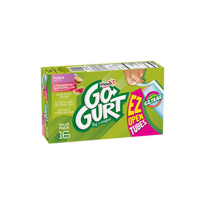 GO-GURT® Tubes Strawberry Watermelon & Punch Yogurt Reviews 2019