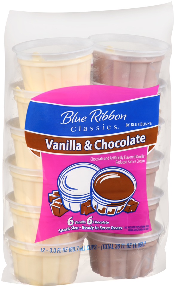 Vanilla Ice Cream In A Cup